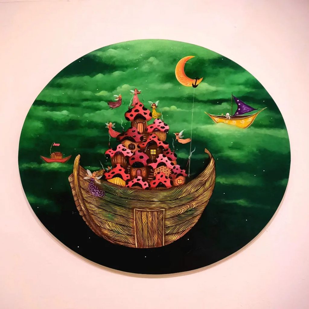 Memanen Angin, Pameran Tunggal Lully Tutus di Jogja Gallery - Travel ...